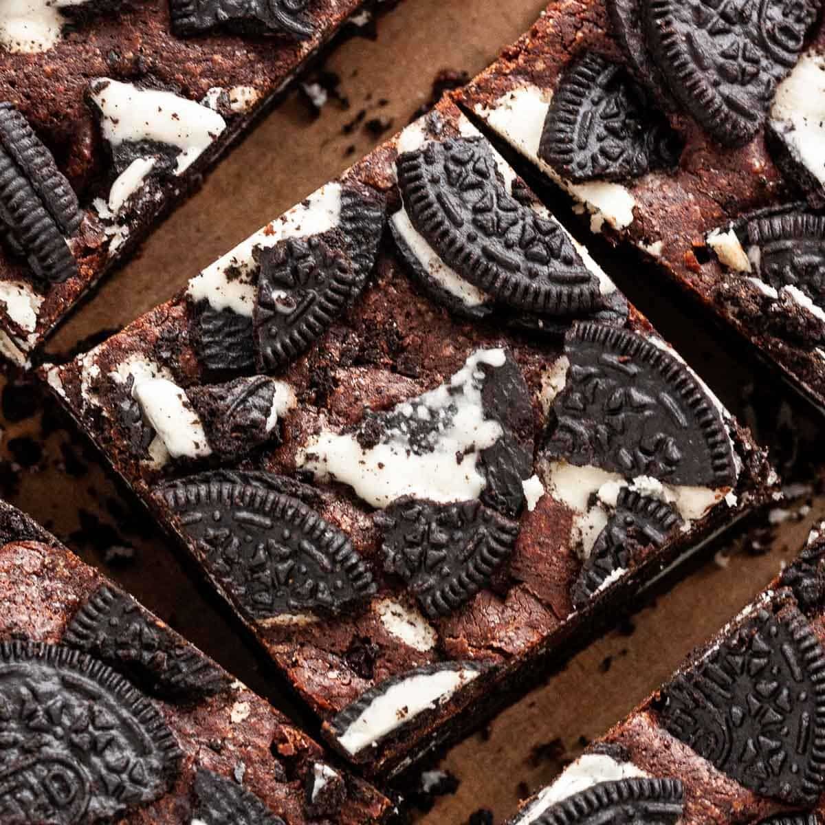 Brownies aux Oreos - sucreetstyle.com
